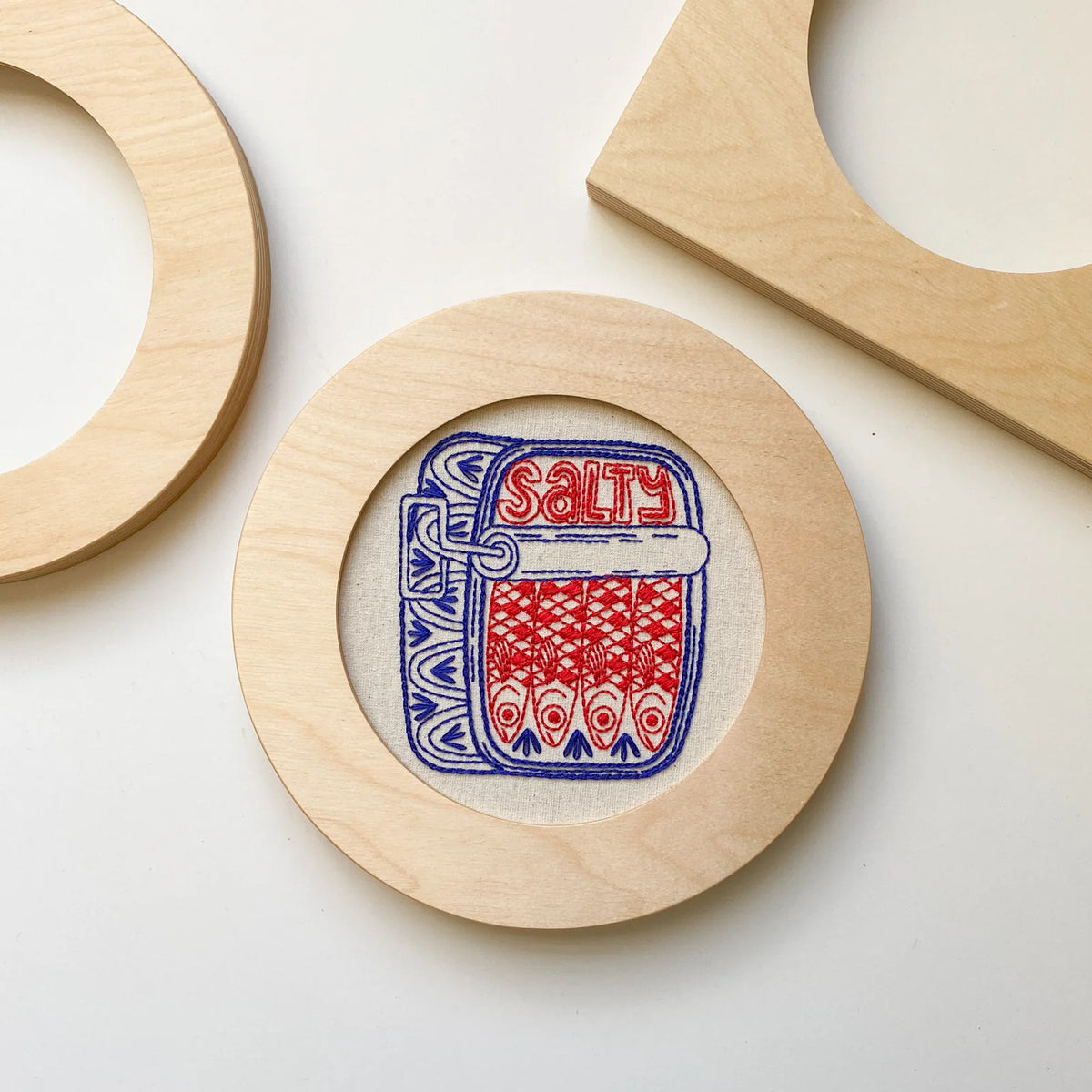 Modern Hoopla Embroidery Hoop Frame-for 5.25" hoops – Brooklyn General ...