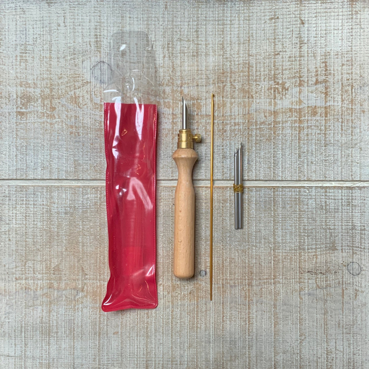 Nurge Interchangeable Tip Wood Punch Needle Large – Brooklyn General Store