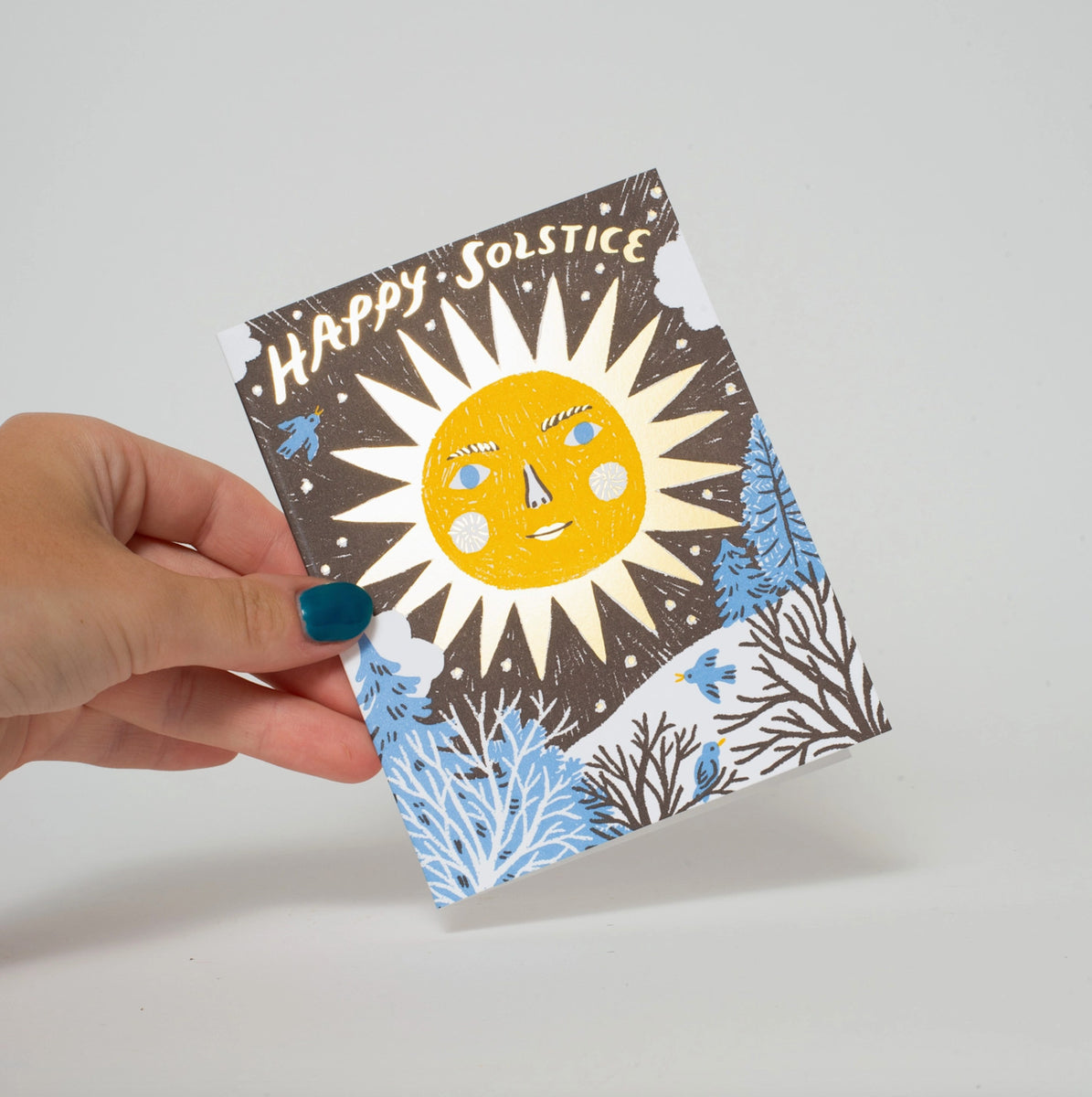 Happy Solstice Card by Phoebe Wahl – Brooklyn General Store