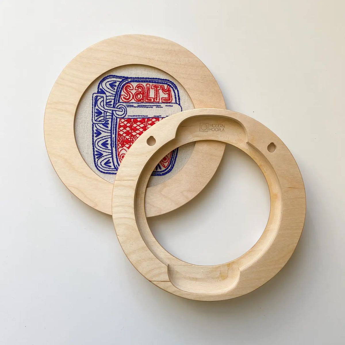 Modern Hoopla Embroidery Hoop Frames-for 8 5/8" hoops – Brooklyn ...