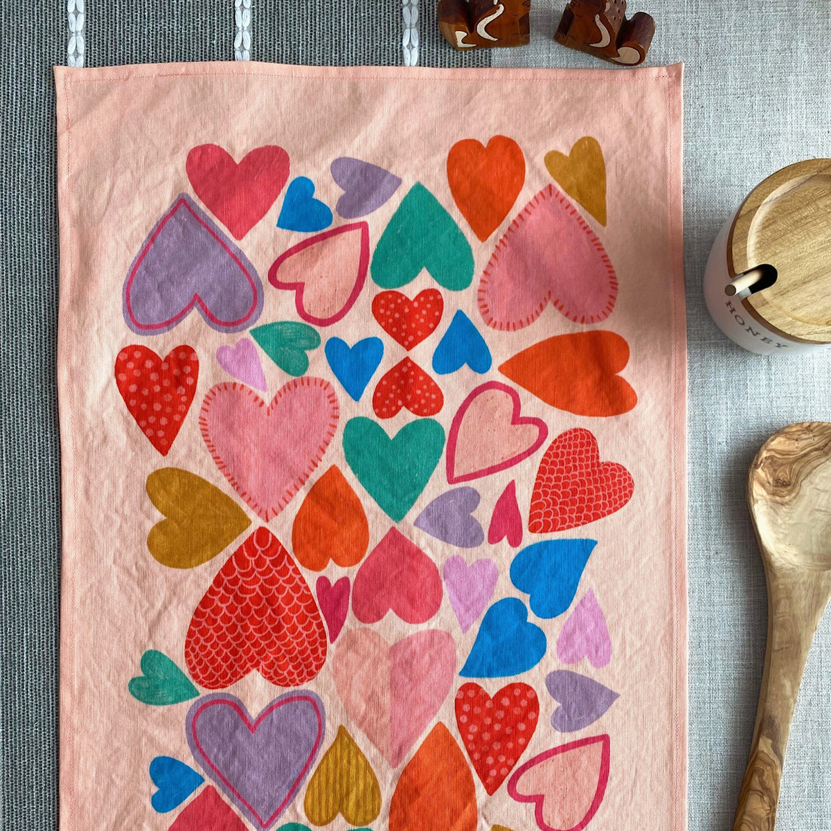Copy of Dream Folk Studio Tea Towel Bee Garden – Brooklyn General Store