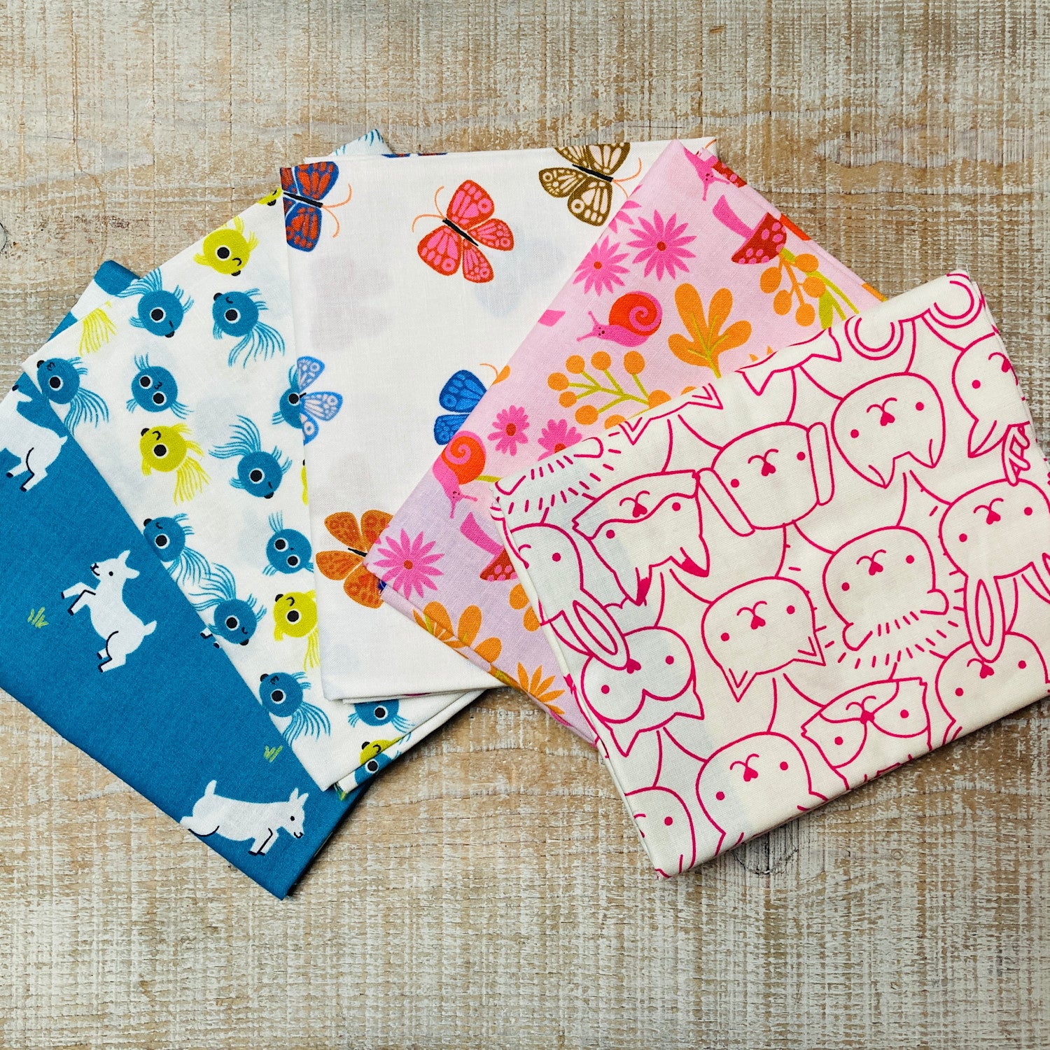 Fat Quarter Pack - Comfort Critters – Brooklyn General Store