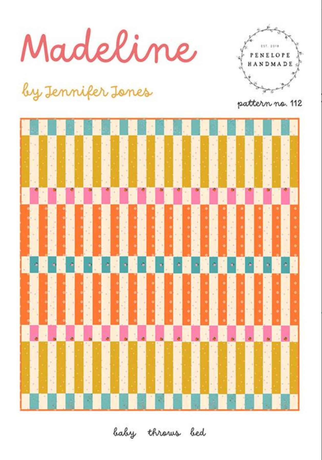Madeline Quilt Pattern by Jennifer Jones – Brooklyn General Store