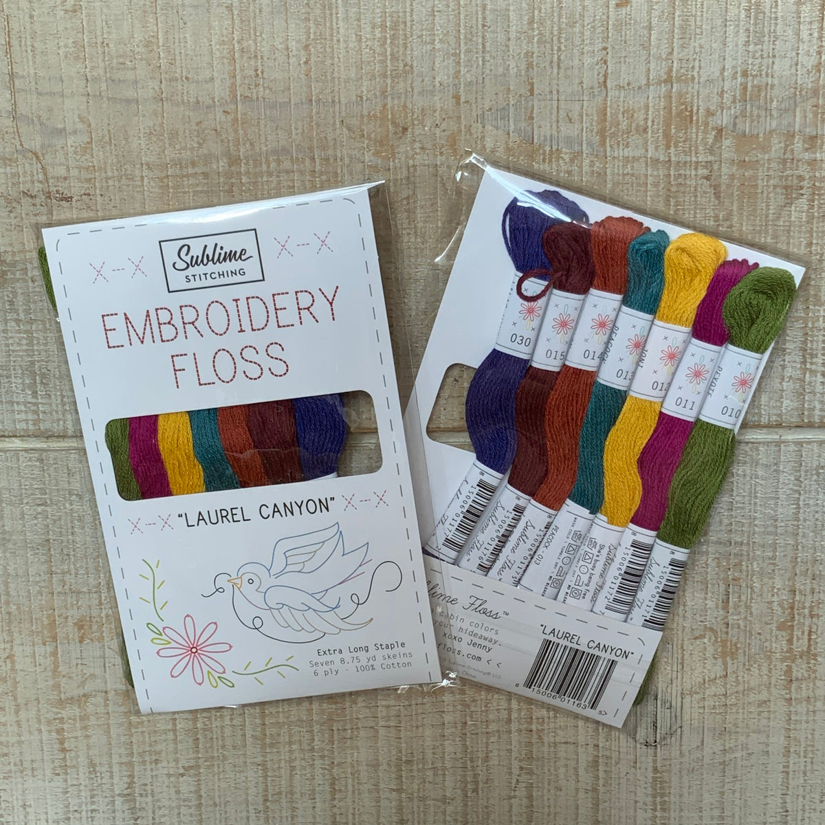 Sublime Stitching Embroidery Floss Color Palettes – Brooklyn General Store