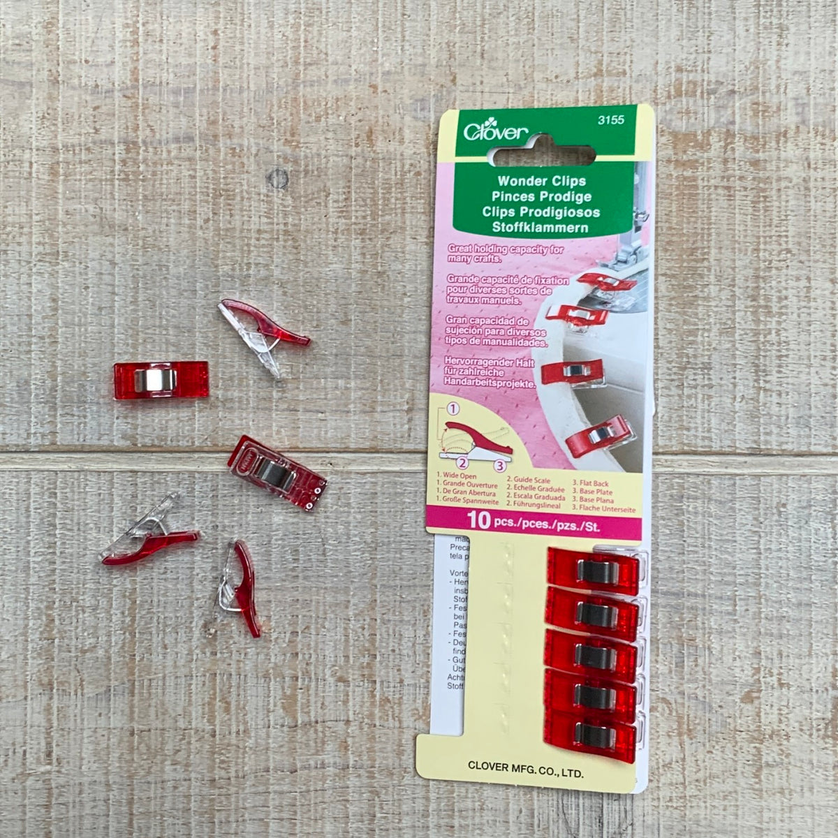 Clover Wonder Clips 10 pieces 3155 – Brooklyn General Store