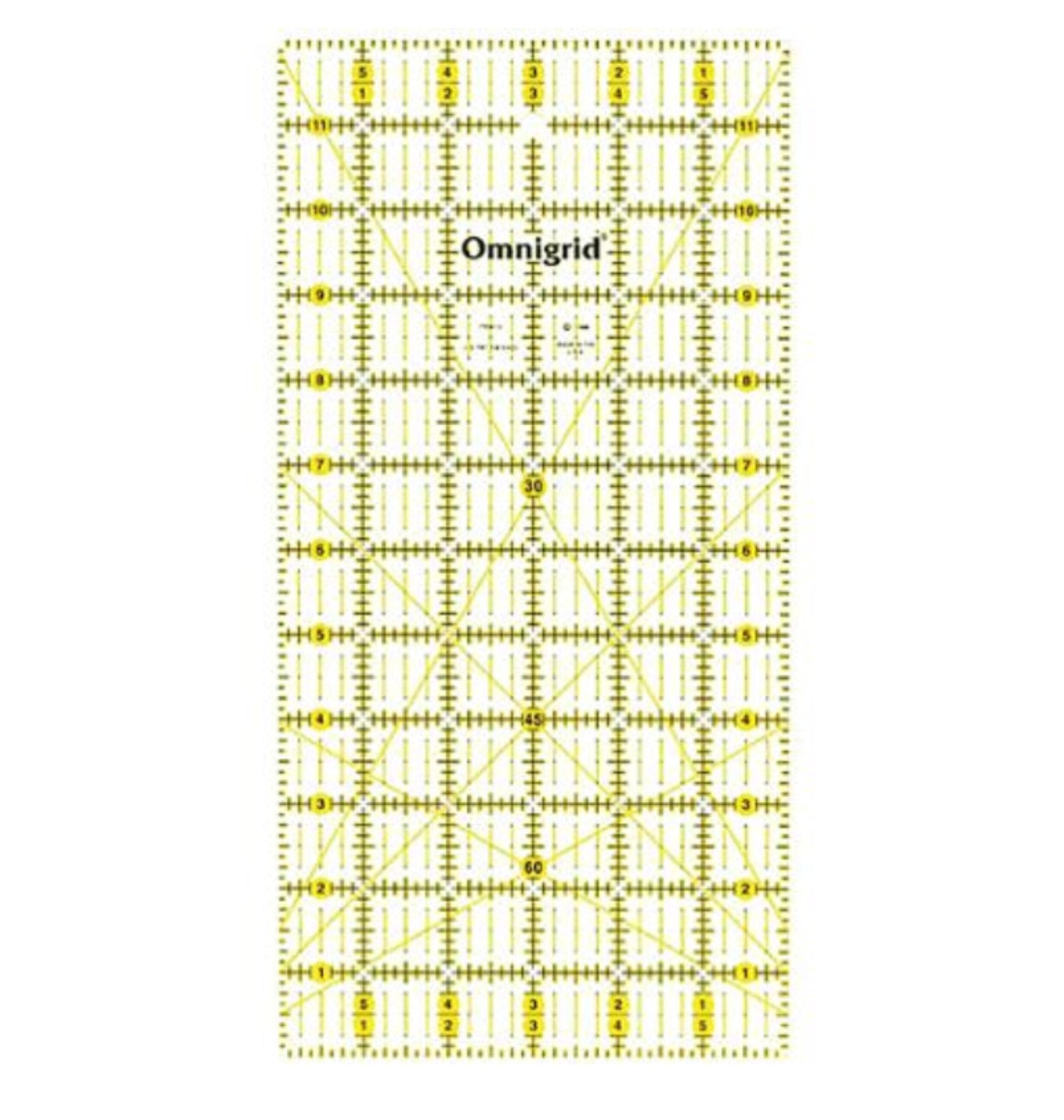 Omnigrid Ruler 6 x 12 inches – Brooklyn General Store
