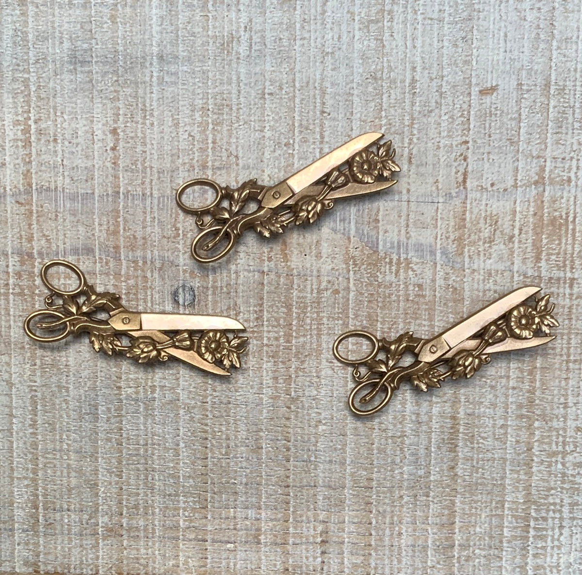 Textile Garden Brooch Fastener Scissors and Flower 286 – Brooklyn ...