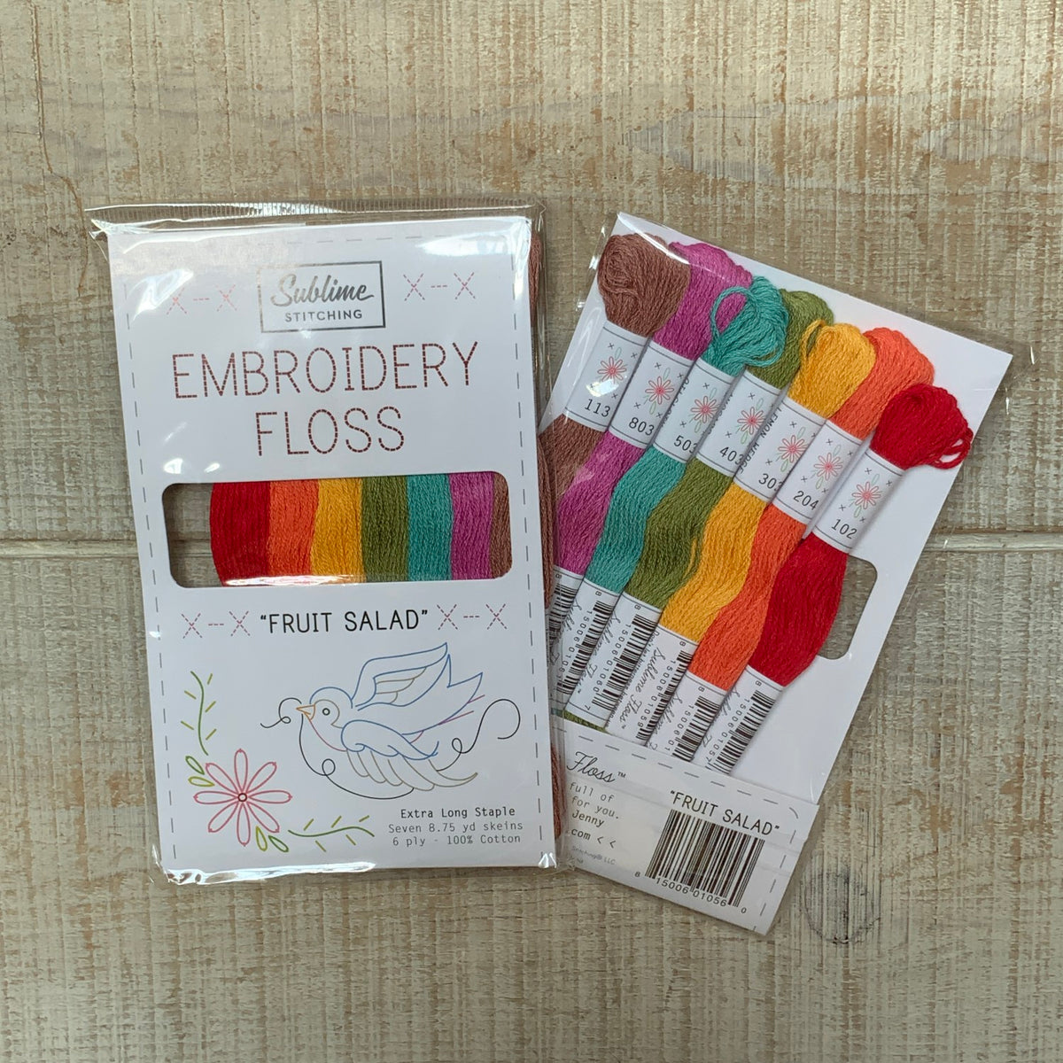 Sublime Stitching Embroidery Floss Color Palettes – Brooklyn General Store