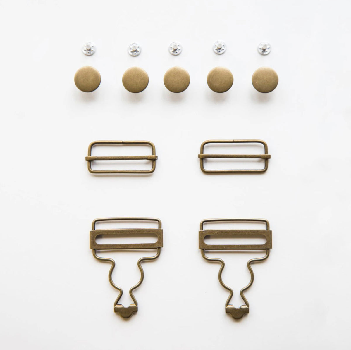 Closet Core Jenny Overalls Hardware Kit - Antique Brass – Brooklyn ...