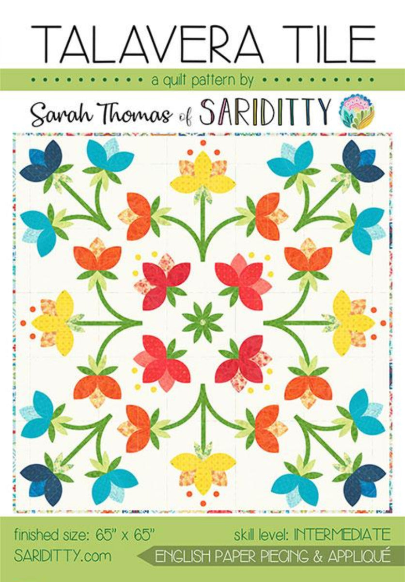 Saraditty Talavera Tile Quilt Pattern – Brooklyn General Store