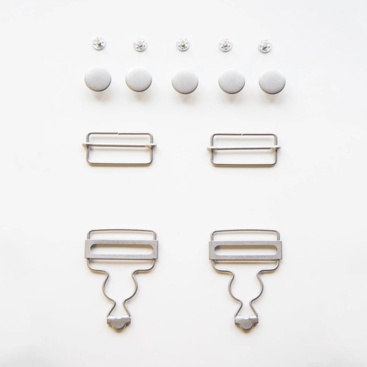 Closet Core Jenny Overalls Hardware Kit - Nickel – Brooklyn General Store