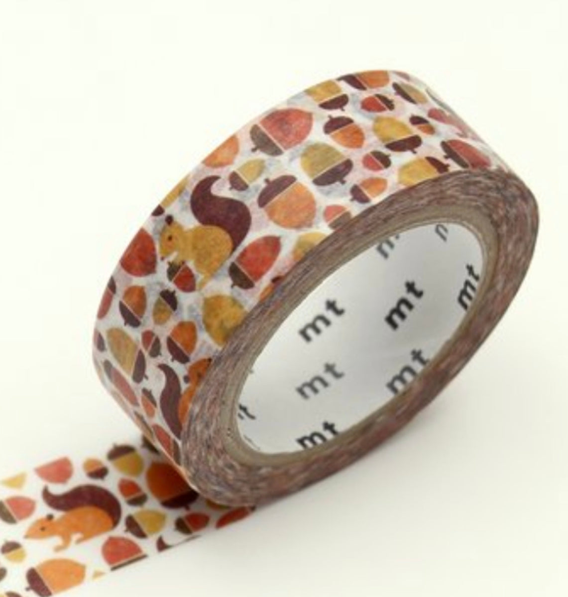 Washi Tape Squirrel & Acorn 15mm – Brooklyn General Store