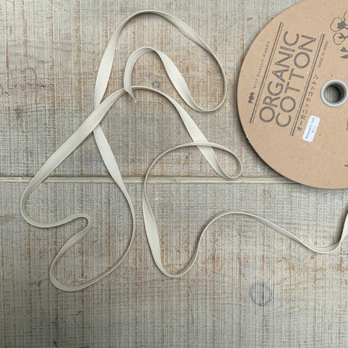 Ribbon Connections - Organic Cotton Grosgrain K222 Natural – Brooklyn ...